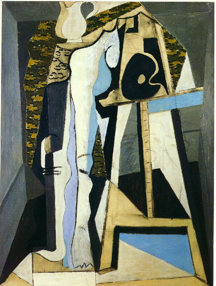 Pablo Picasso Interior con caballete, 1926, 97×130 cm: Descripción de ...
