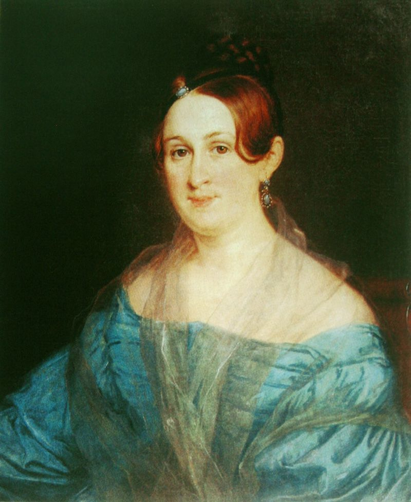 Vasily Andreevich Tropinin Retrato de Maria Andreevna Belchenko, 1830 ...