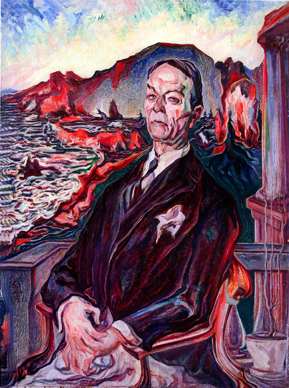 Alexey (Oleksa) Novakovsky Portrait de Dmitry Levitsky, 1933, 88×128 cm ...