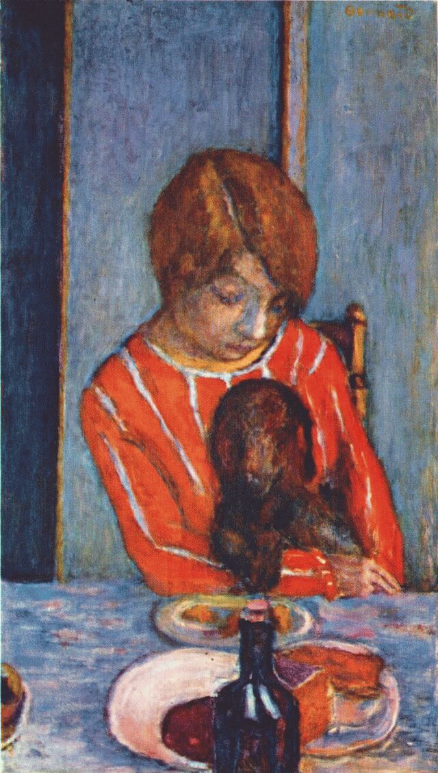 Pierre Bonnard Girl with dog, 1922, 54×83 cm : Descriptif de l'œuvre ...
