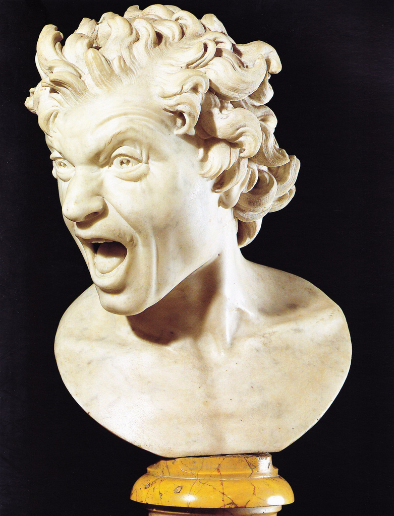 Damned soul, 1619 by Gian Lorenzo Bernini: History, Analysis & Facts ...