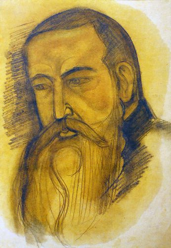 Михаил Львович Бойчук Portrait du métropolite Andrey Sheptytsky., 1910 ...