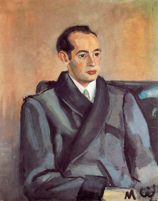 Manuel Gil Man in home clothes: Werkbeschreibung | Artchiv