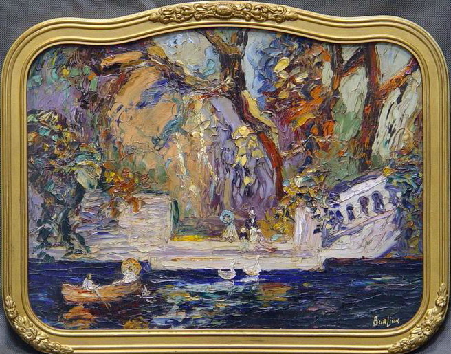 David Davidovich Burliuk In the Park, 1922 : Descriptif de l'œuvre ...