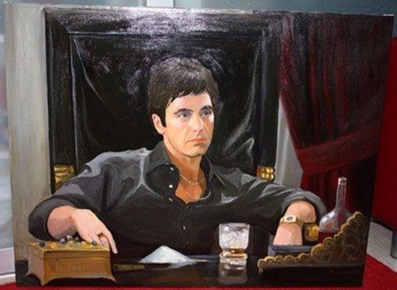 Daria Bragina Retrato de Tony Montano, muerte blanca,, 2011, 115×90 cm ...