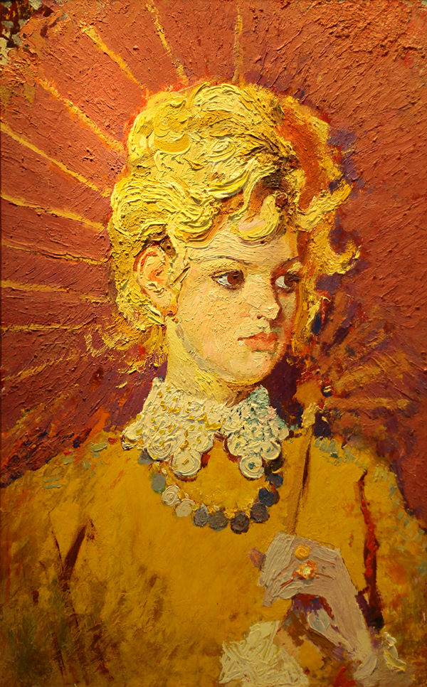 Victor Ivanovich Zaretsky Mujer kiev, 1960: Descripción de la obra ...