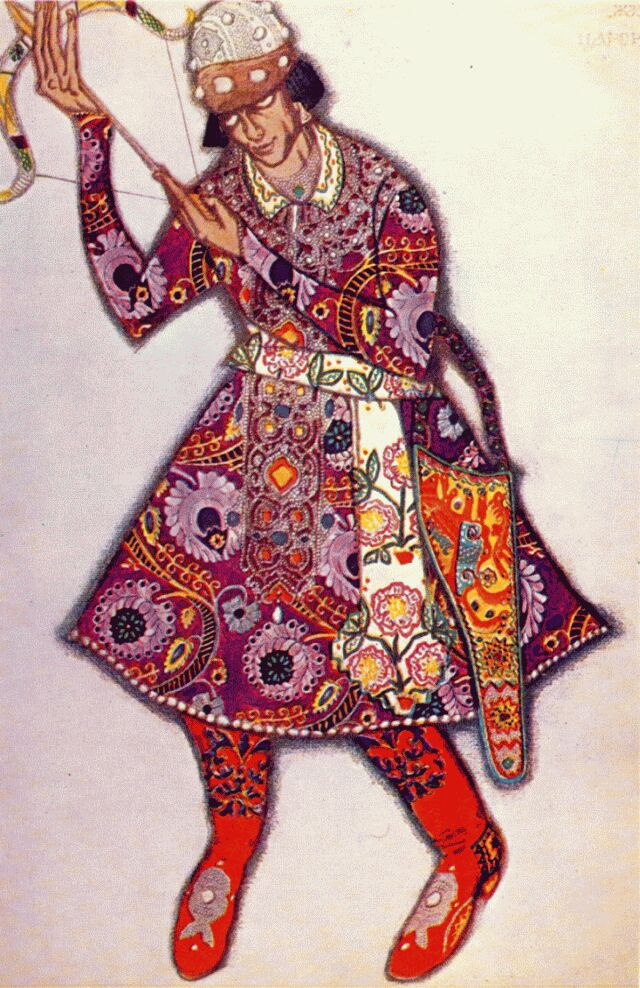 Lev Samoilovich Bakst (Leon Bakst) Costume design for the ballet ...