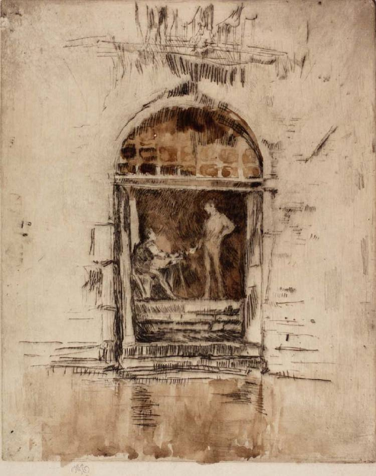 James Abbot McNeill Whistler Peignes en laine, 1880, 23×29 cm ...