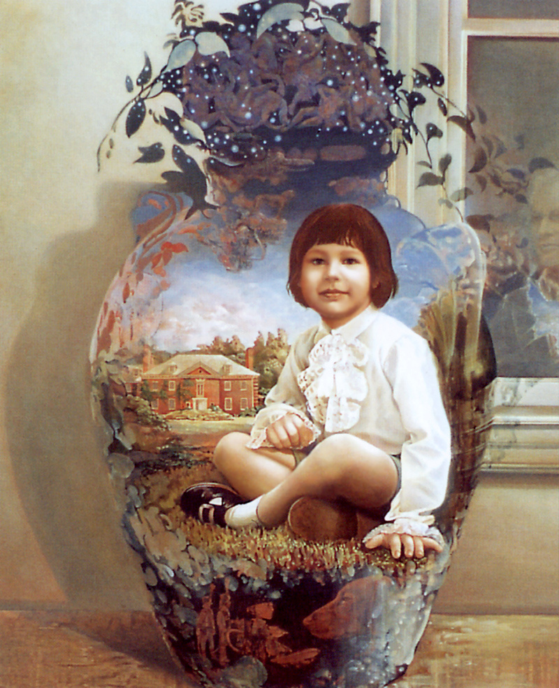 Rowena Morrill Portrait d'Anthony : Descriptif de l'œuvre | Artchive