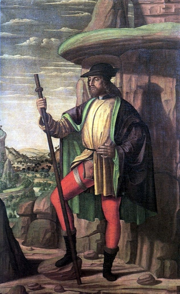 Giovanni Santi Santo roque, 1480: Descripción de la obra | Arthive