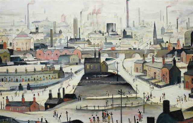 Lawrence Stephen Lowry Paisaje industrial: Descripción de la obra | Arthive