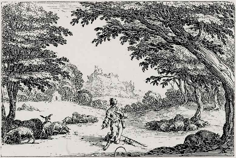 Jacques Kallo Prodigal son begging for mercy of the Lord, 1635, 6×8 cm ...