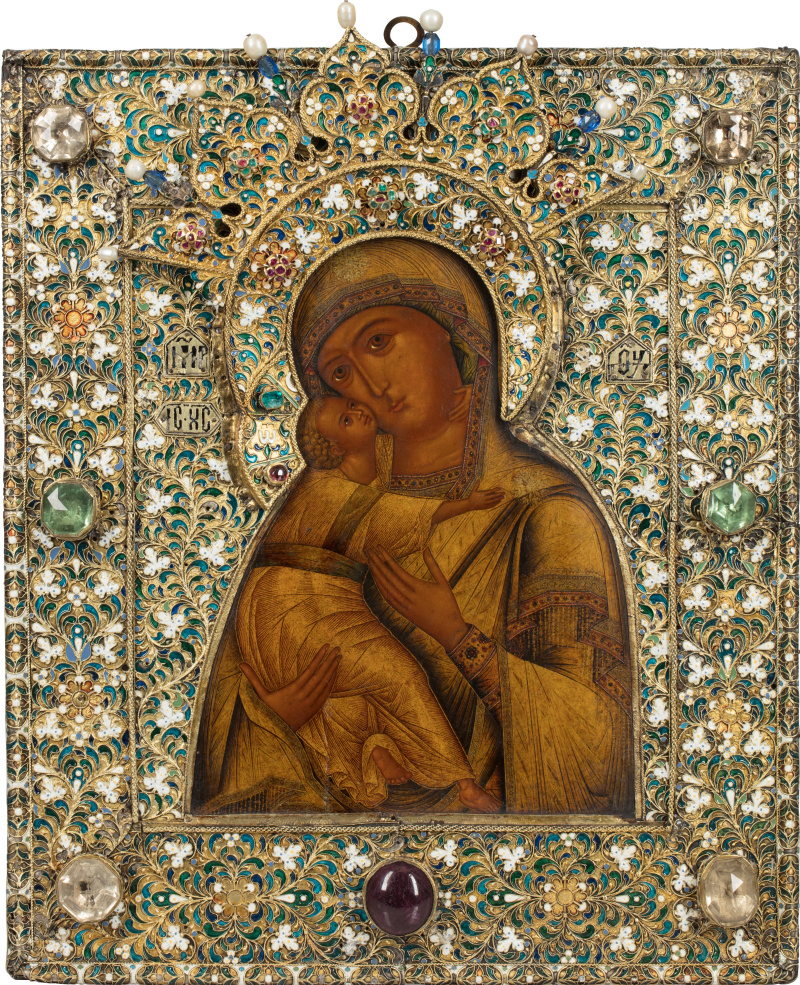 The charm of precious metal. Works of religious art of Moscow jewelers ...