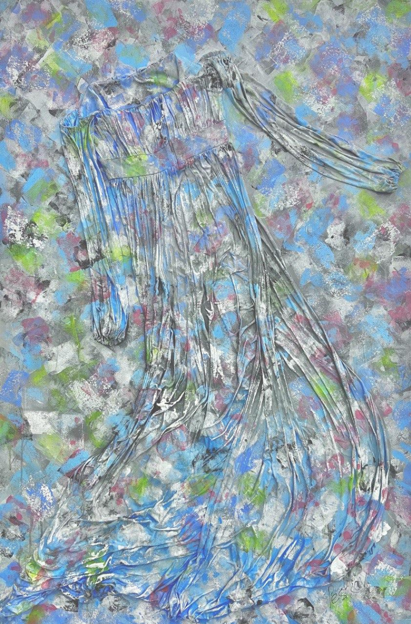 John Peshkov Liker, 8 2020, 100×150×5 cm: Werkbeschreibung | Artchiv