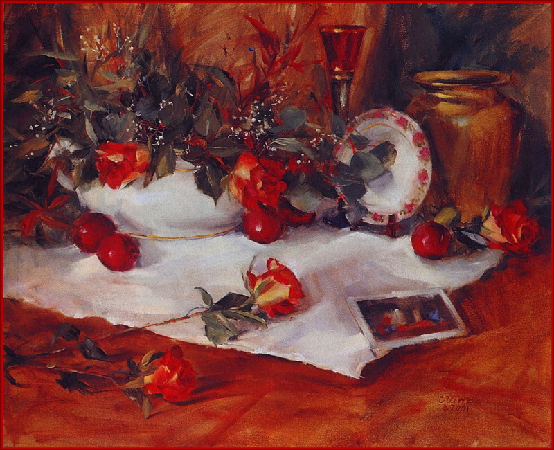 Judy Crow Cute roses : Descriptif de l'œuvre | Artchive