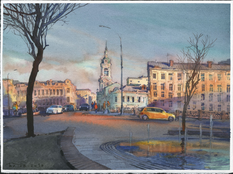 Anton Batov Pont en fonte, I, 38×28 cm : Descriptif de l'œuvre | Artchive