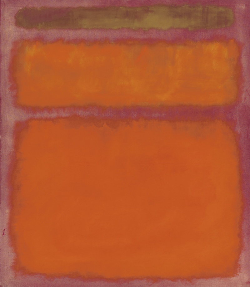 Orange, red, yellow, 1961, 206×236 cm by Rothko Mark: History, Analysis ...