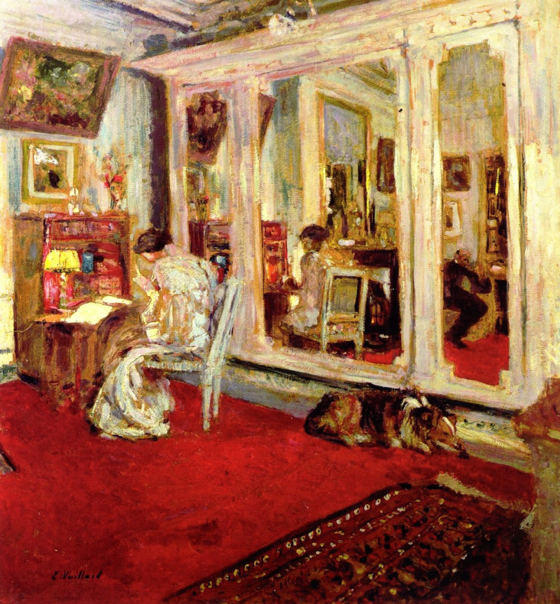 Jean Edouard Vuillard Madame Hessel dans son dressing, 1903 ...