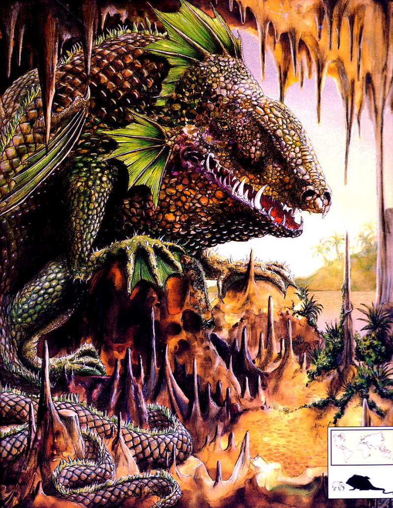 Graham Base A normal green dragon: Descripción de la obra | Arthive