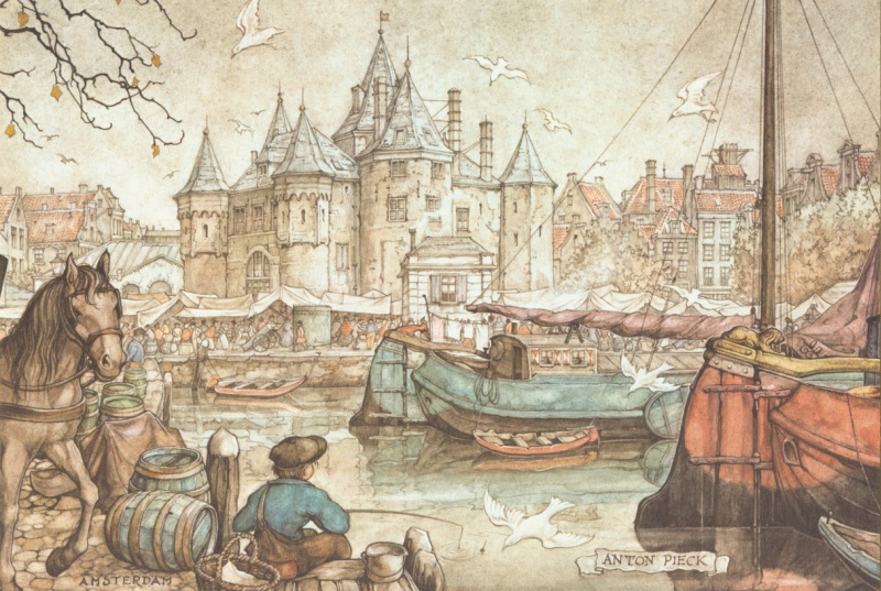 Anton pic City scenes. Amsterdam, 1960, 34×24 cm : Descriptif de l ...