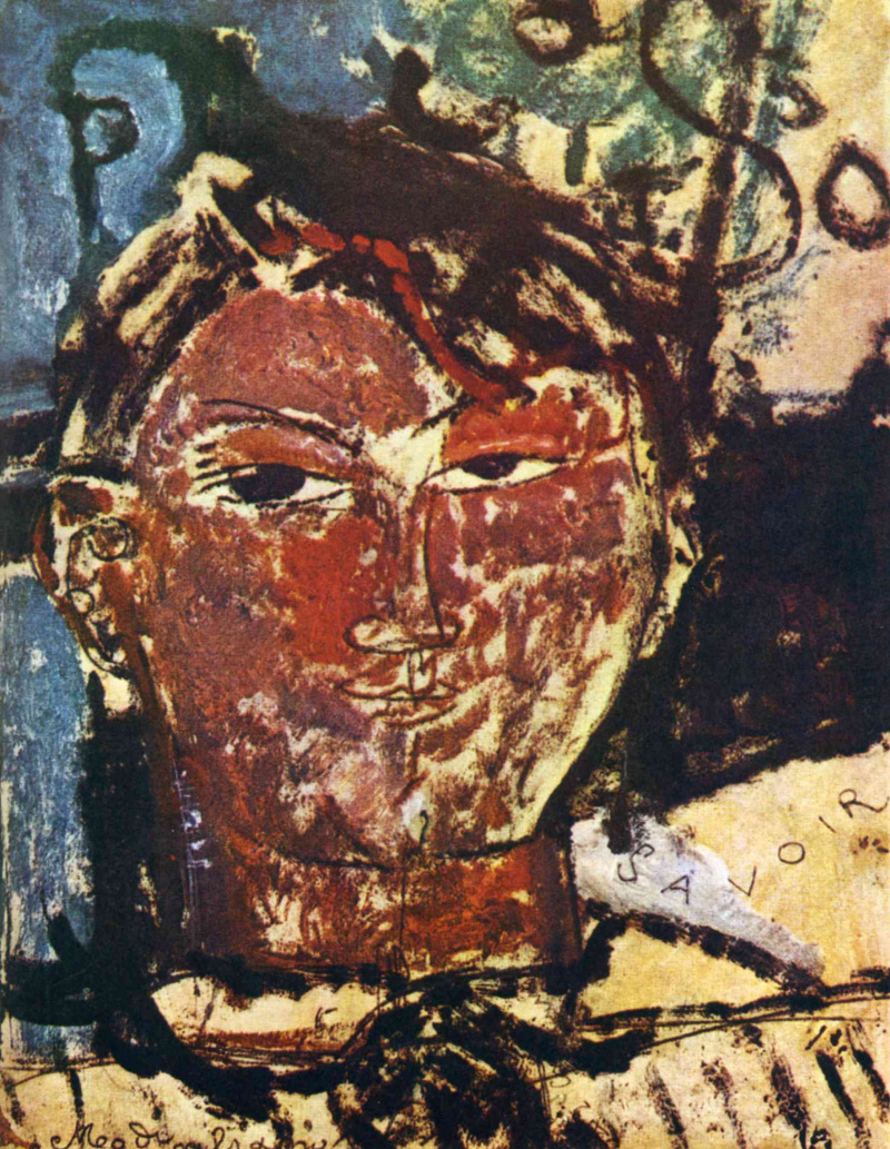 Buy digital version: Portrait Of Pablo Picasso by Amedeo Modigliani ...