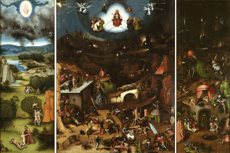 Buy a digital copy: Hieronymus Bosch - 最后的审判, Vienna | Arthive