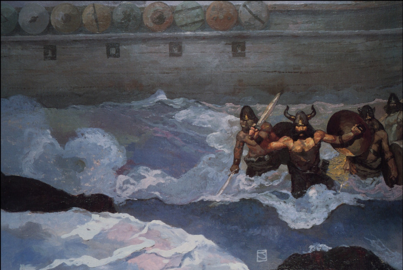 Jeffrey Jones The first wave: Descripción de la obra | Arthive