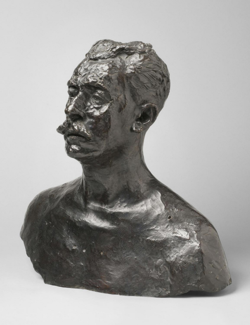 Buy digital version: Etienne Clementel by Auguste Rodin, Philadelphia ...