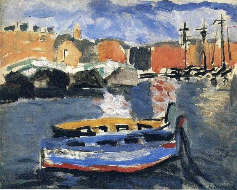 Henri Matisse Boats, 1917, 80×64 cm: Descripción de la obra | Arthive