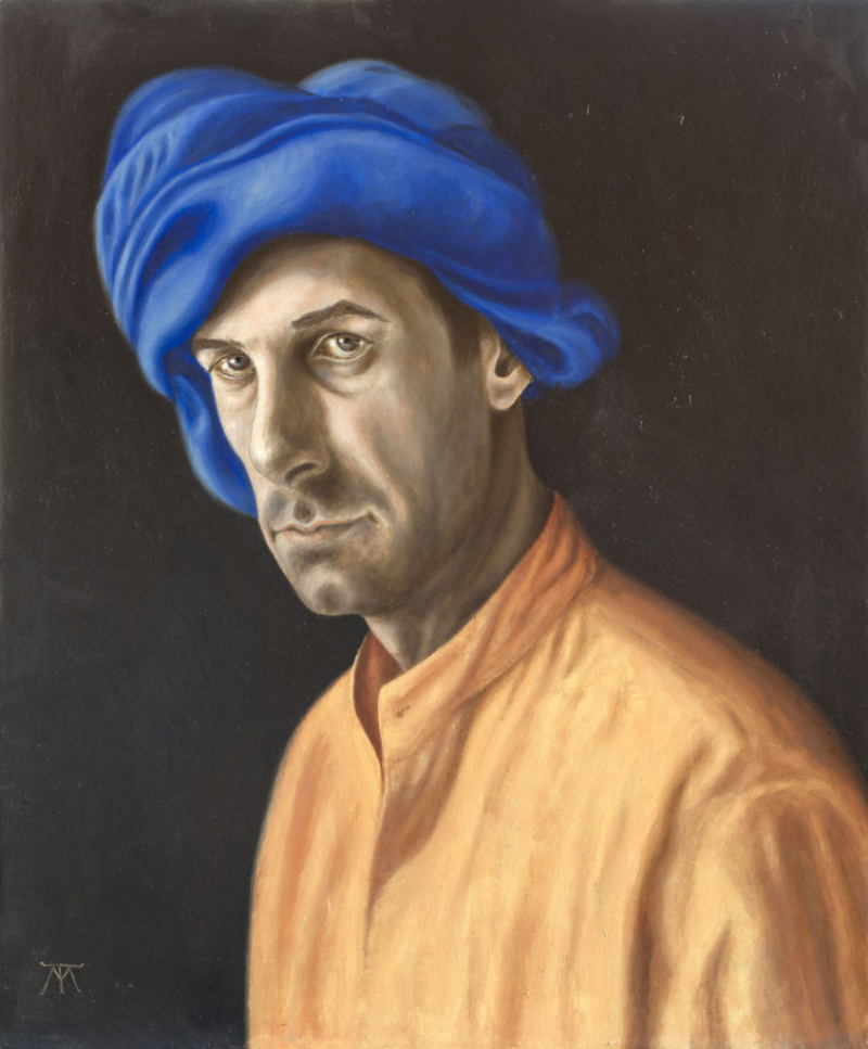 Tito Marchi (Marcy) Autoportrait au turban, 2011, 40×50 cm : Descriptif ...