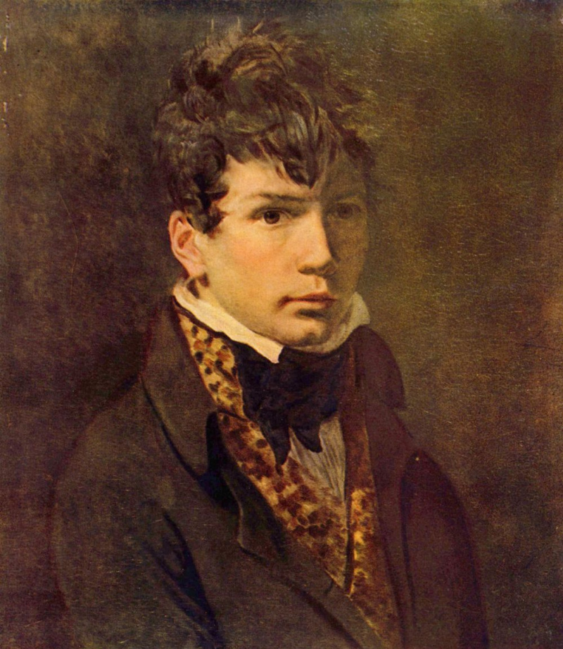 Jacques-Louis David Portrait of the artist Jean Auguste Dominique ...