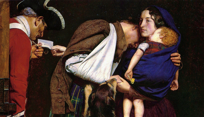 Buy a digital copy: John Everett Millais - The order of release ...