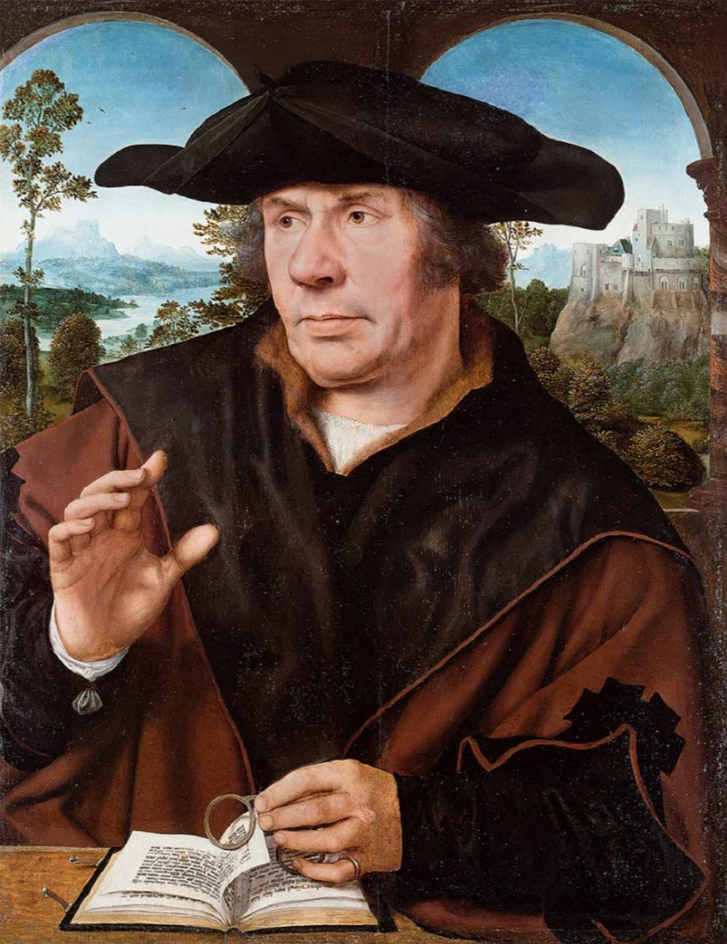 Квентин Метсис 1466 - 1530 Portrait of a man, XVI, 53×68 cm ...