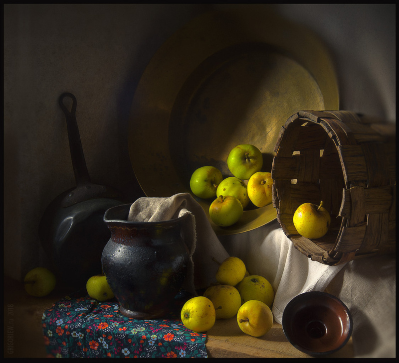 Evgeniy Borisovich Grigoriev Manzanas dulces, 2018: Descripción de la obra | Arthive