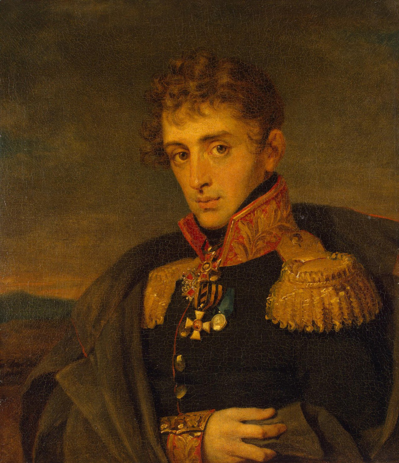 George Dow Portrait Of Alexander A. Tuchkov, 1823, 63×70 cm ...