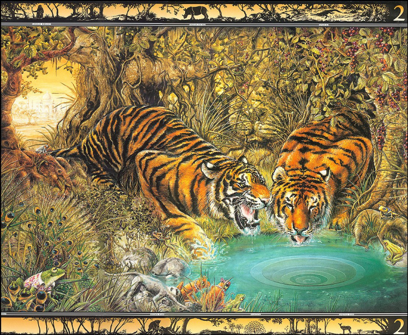 Graham Base Tigers : Descriptif de l'œuvre | Artchive