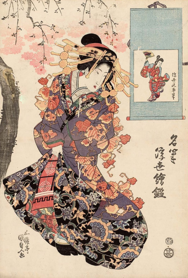 Buy digital version: Picture Of Ukiyo Matbaa. A series of "Famous ...