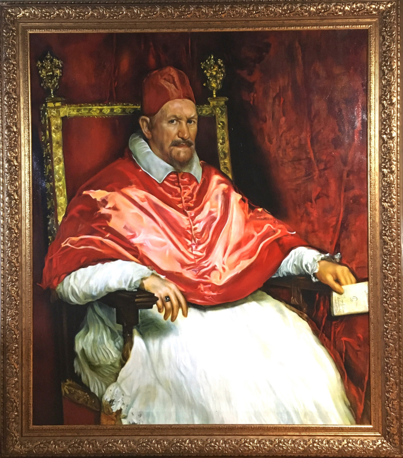 Julia S. Yevtushenko Copia de "Retrato del Papa Inocencio X", delgada ...