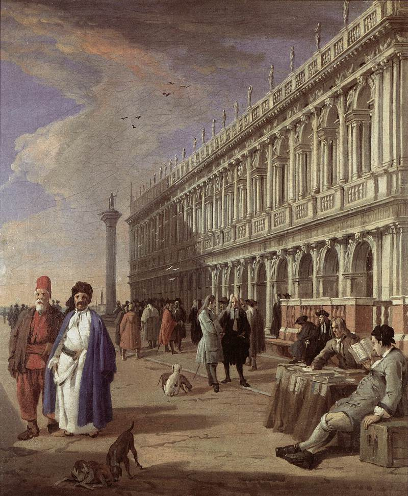 Luke Carlevaris Library square : Descriptif de l'œuvre | Artchive