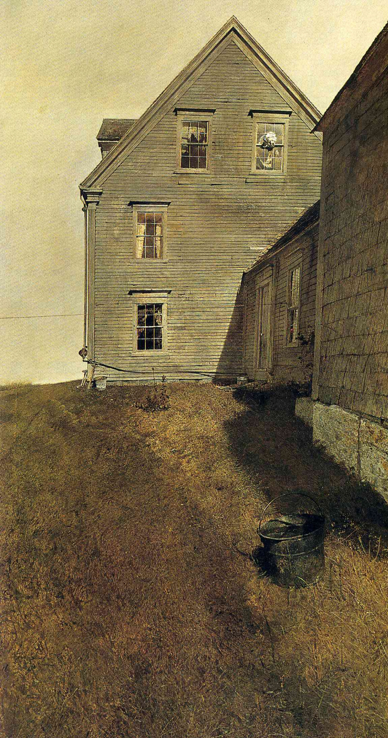 Weatherside, 1965, 70×122 cm by Andrew Wyeth: History, Analysis & Facts ...