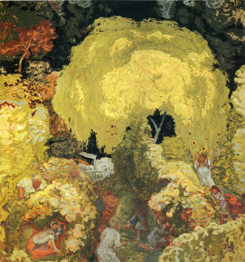 Buy digital version: Fall. Fruit picking by Pierre Bonnard, Moscow ...