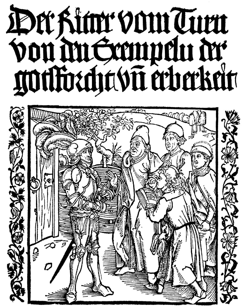 Buy digital version: Illustration for the book "the Knight de La Tour ...