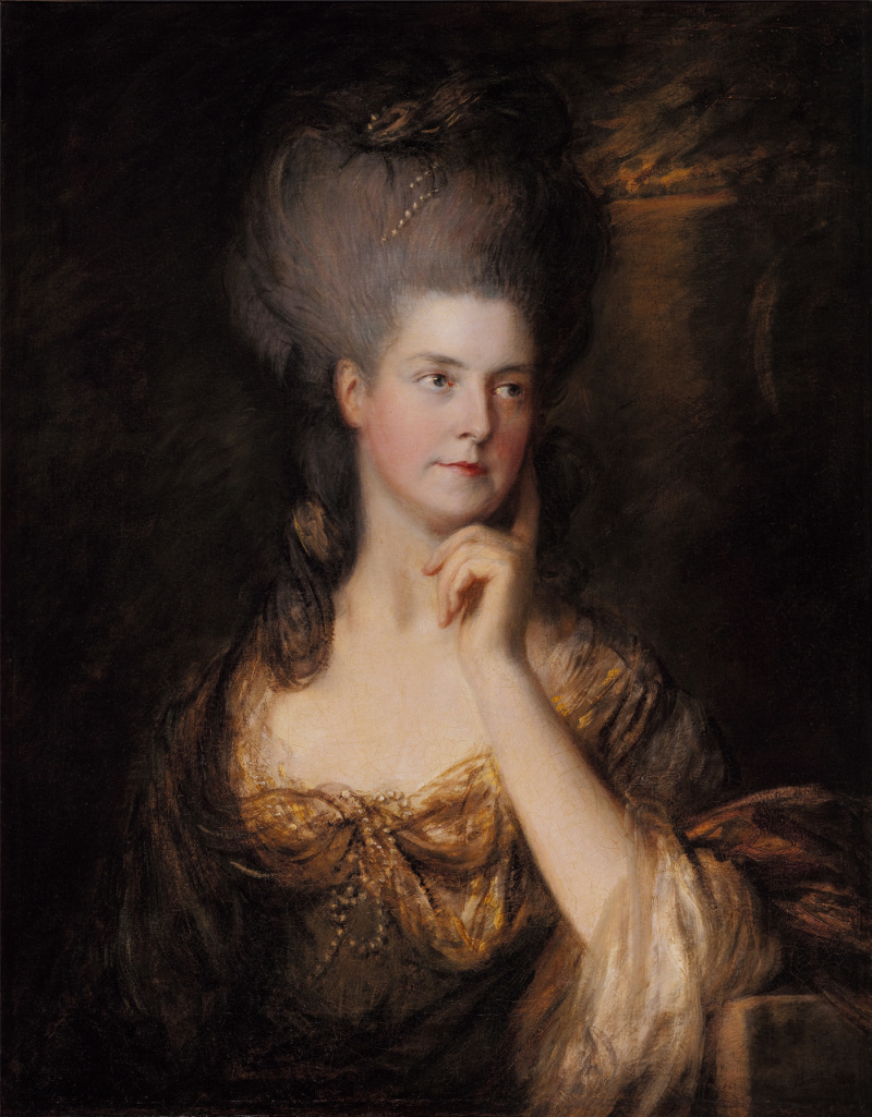 Buy a digital copy: Thomas Gainsborough - Maria Walpole, duchesse de ...