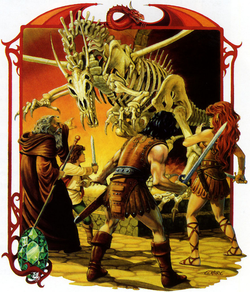 Larry Elmore Skeleton: Descripción de la obra | Arthive
