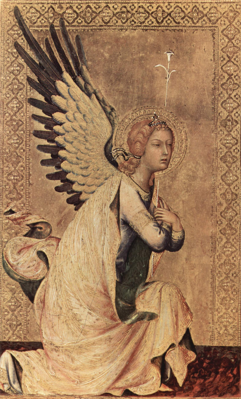 Buy a digital copy: Simone Martini - The Altar Orsini. The angel of the ...