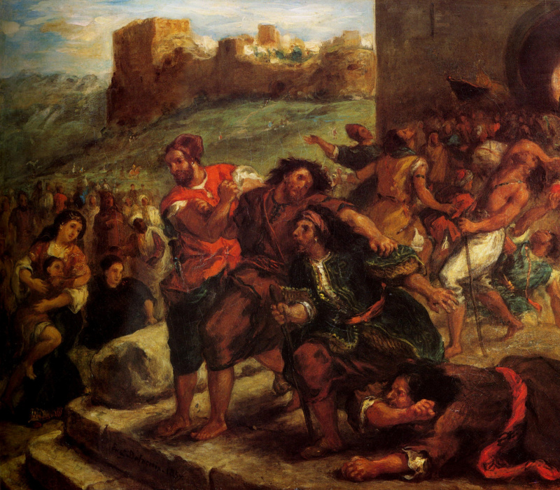 Buy a digital copy: Eugene Delacroix - Fanatiques à Tanger, Cambridge ...