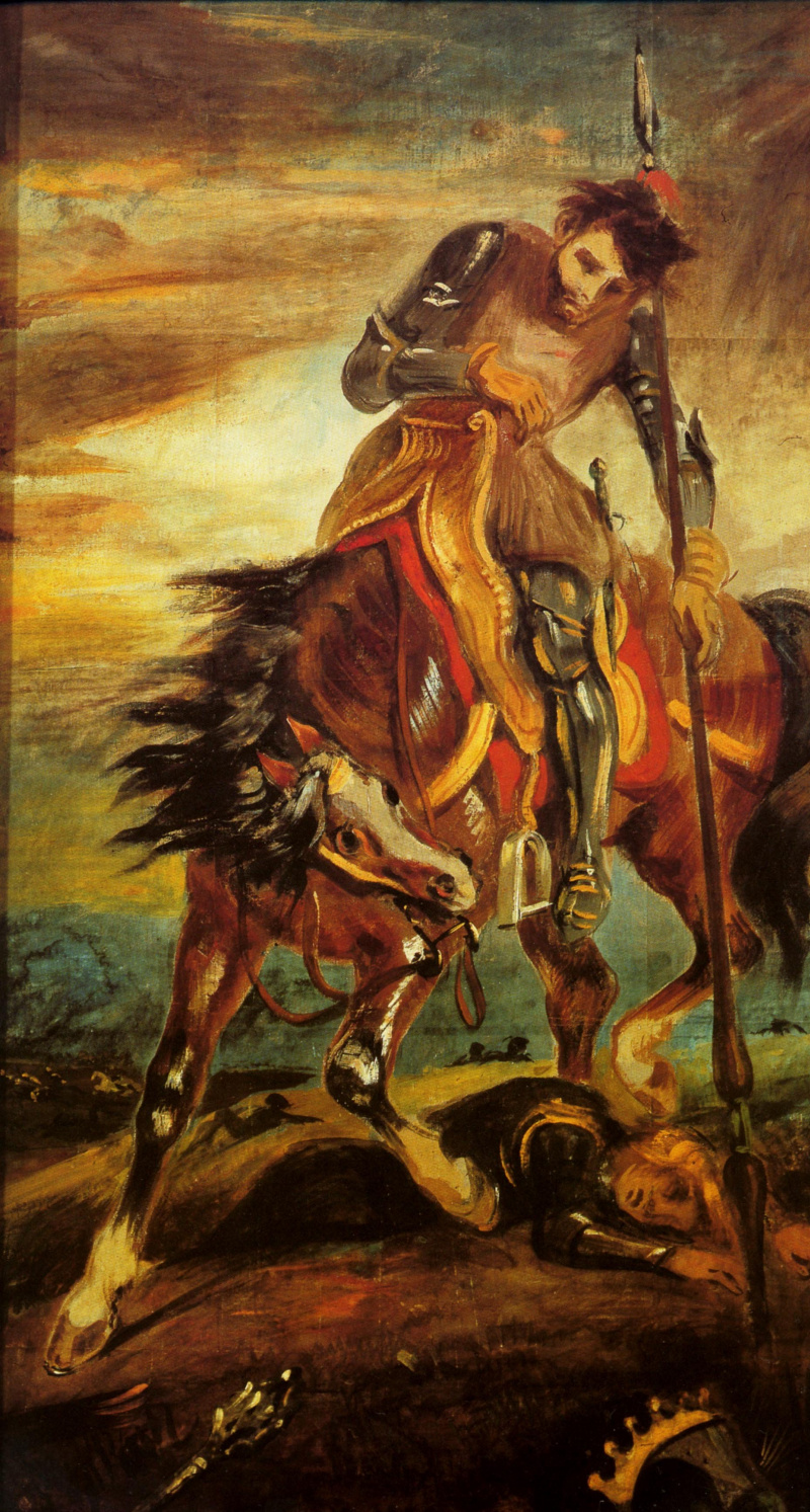 Buy a digital copy: Eugene Delacroix - King Rodrigo, Paris | Arthive