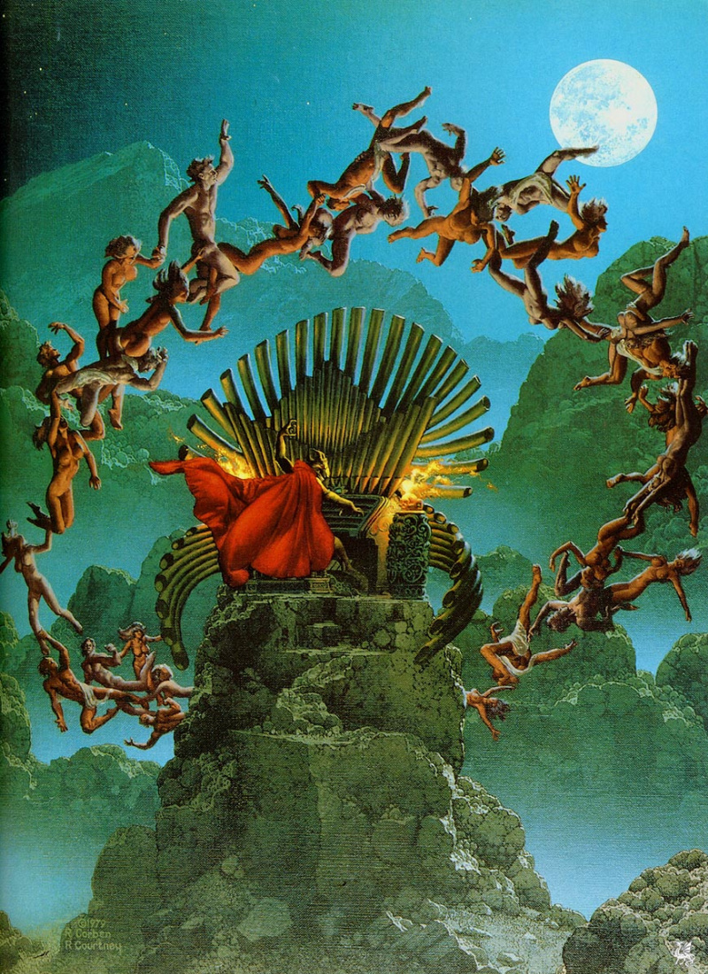 Corbin The full moon : Descriptif de l'œuvre | Artchive