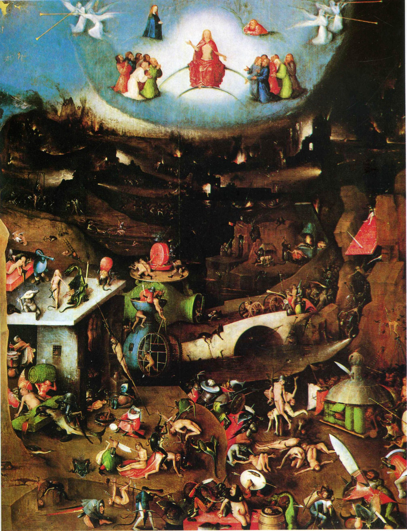 Buy a digital copy: Hieronymus Bosch - Judgment. The Central part of the triptych, Vienna | Arthive
