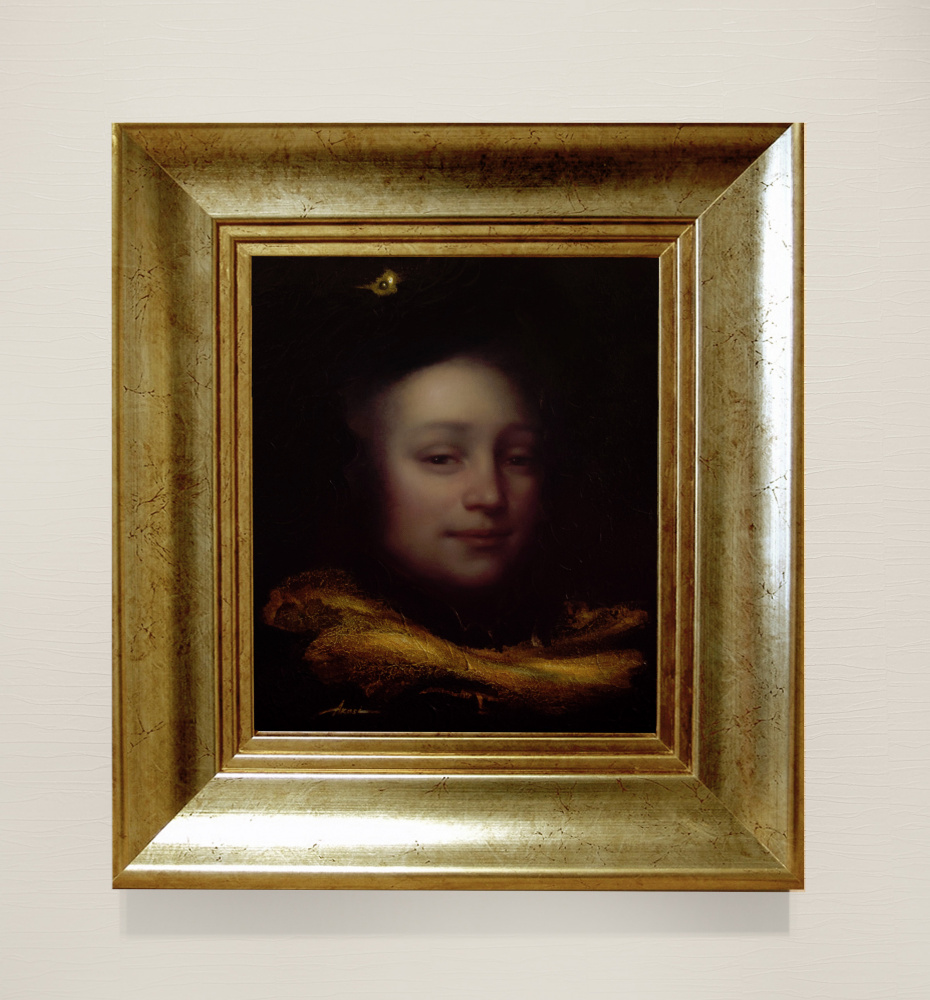 Olga akashi Retrato de Blaise Pascal, filósofo y matemático., 2010, 35× ...